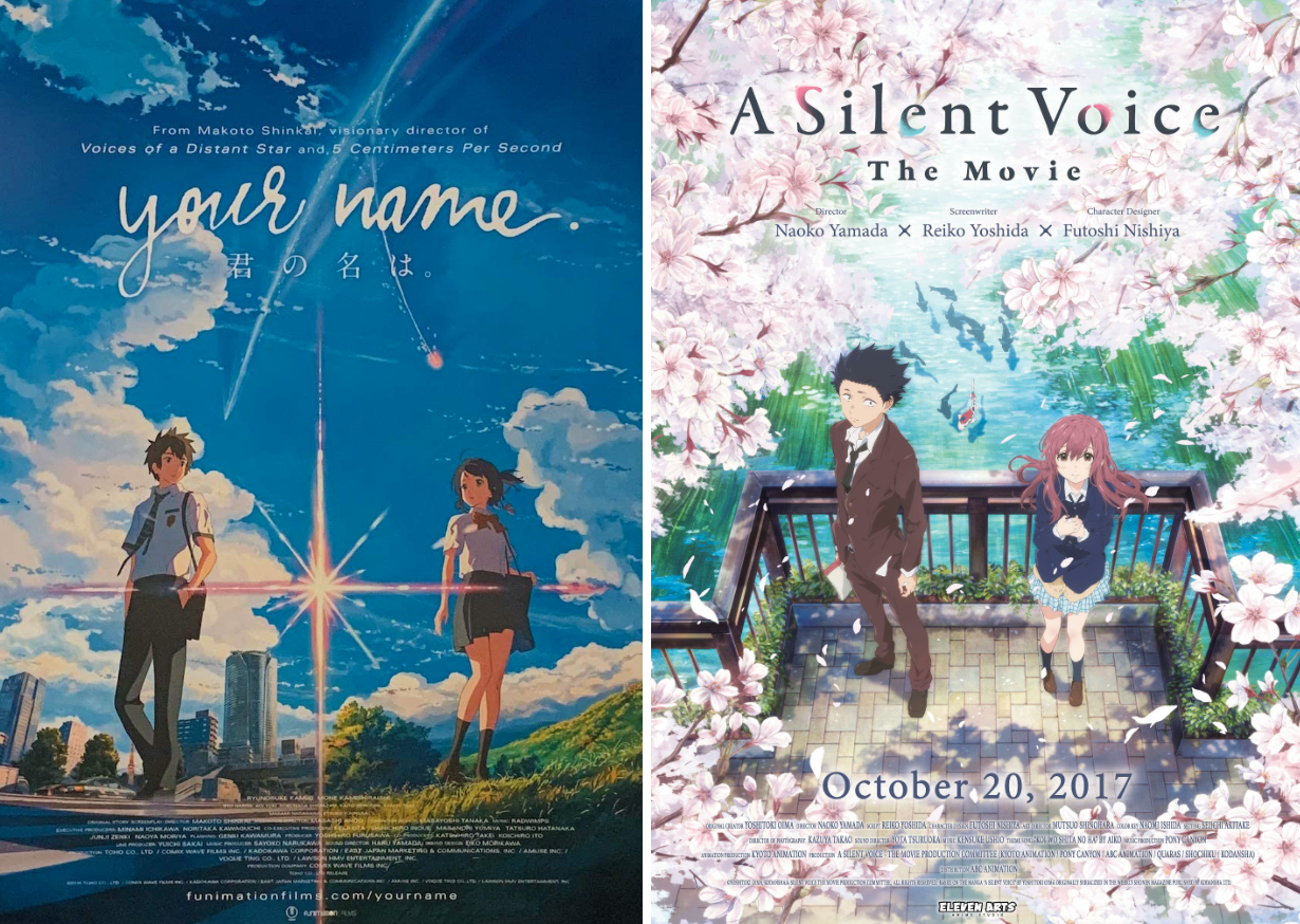 1v1: Your Name vs A Silent Voice - Anime Media Now